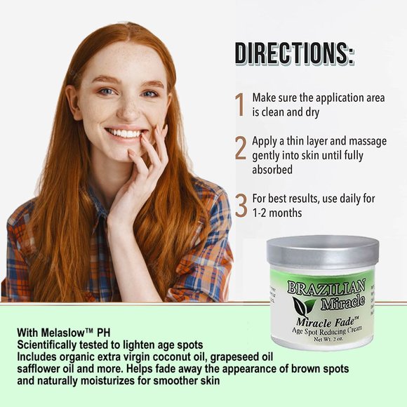 Brazilian Miracle | Makeup | Anti Melasma Cream Dark Spots Age Spots ...